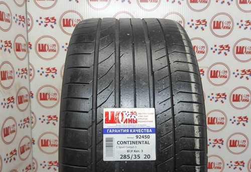 Continental ContiSportContact 5 285/35 R20