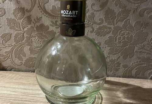 Бутылка стеклянная (шар) для декупажа