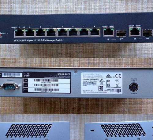Коммутатор Cisco SF302-08PP