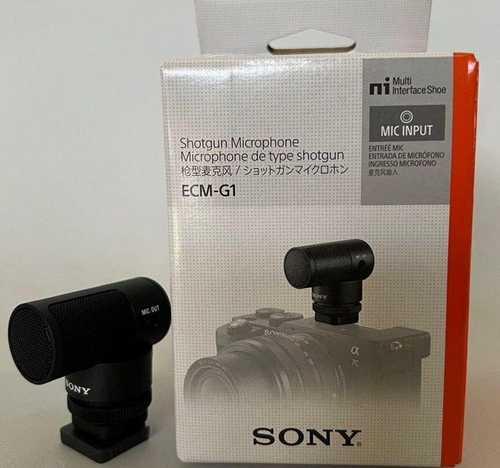 Накамерный микрофон Sony ECM-G1