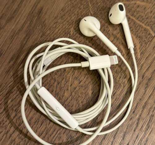 Наушники apple earpods lightning