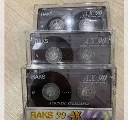 Аудиокассета raks ax 90