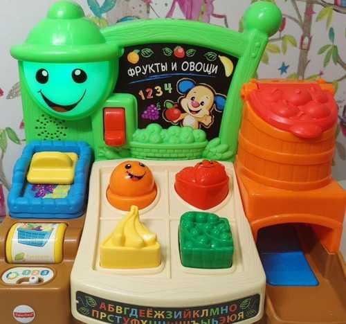 Игрушкаприлавок с фруктами и овощами Fisher Price