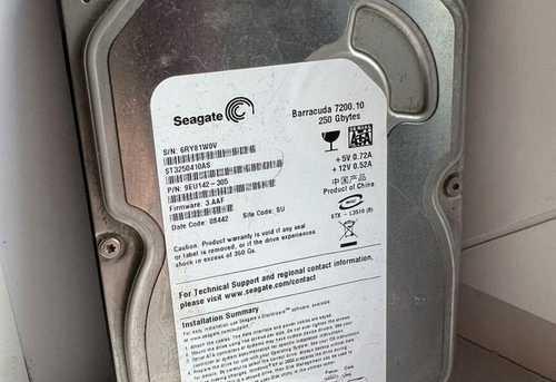 Жесткий диск 3,5' HDD Seagate 250 Gb 9EU142-305