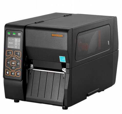 Bixolon Принтер этикеток XT3-43, 4" TT Printer, 300 dpi, Serial, USB, Ethernet, Rewinder (XT3-439)