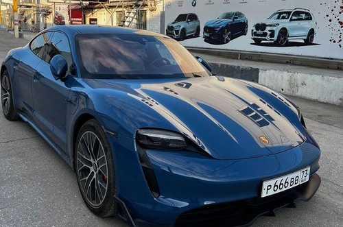 Губа юбка для Porsche Taycan от Renegade Design