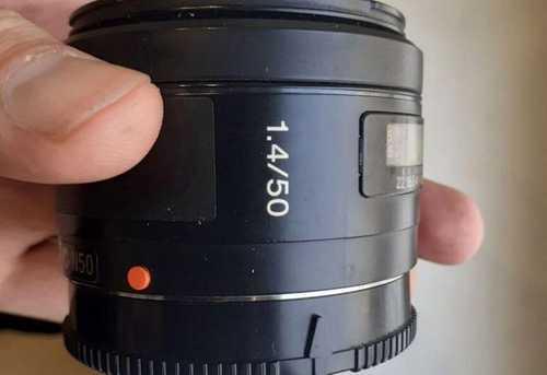 Объектив Sony 50mm f/1.4 (SAL50F14)