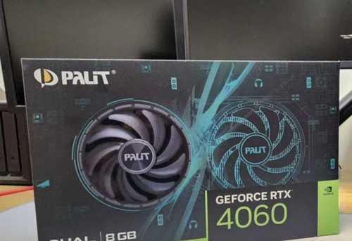 Видеокарта Palit nvidia GeForce RTX 4060 dual