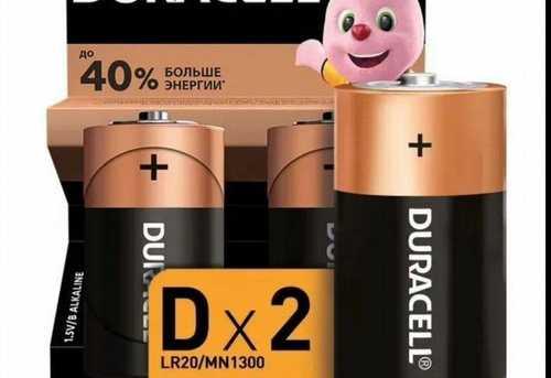 Батарейки duracell basic lr20 (4 шт.)