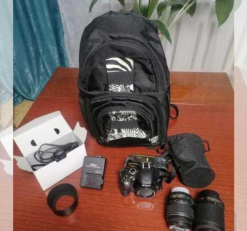 Зеркальный фотоаппарат nikon d5100 kit