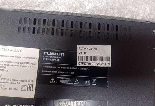 Телевизор Fusion fltv-40B110T TP.MS3663S.PB801