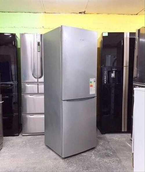 Холодильник серый бу хорошее состояние