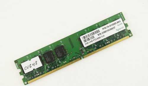 Оперативная память DDR2 2 GB 800 MHz Apacer