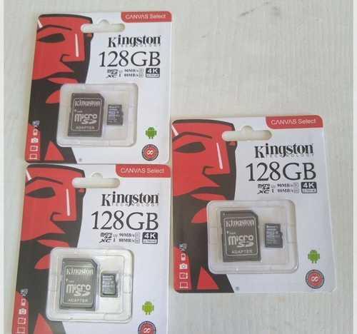 Карта памяти microsd 128 гб