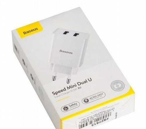 Зарядное устройство baseus TC-012 Speed Mini Dual