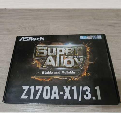 Материнская плата ASRock Z170A-X1 c Intel Core i5