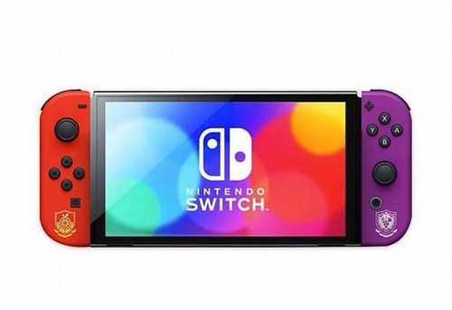Игровая консоль Nintendo Switch oled 64GB Pokem