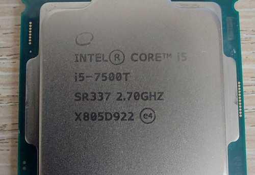 Процессор Intel i5-7500T