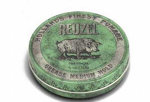 Reuzel green grease помада в зеленой банке 113 гр