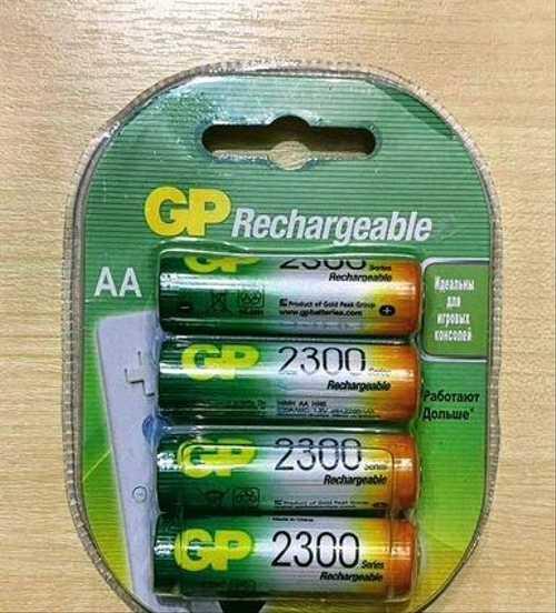 Батарейки GP Rechargeable, тип AA, 2300 mAh