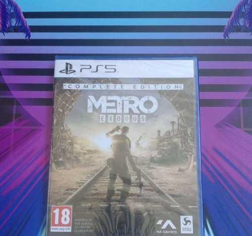 Metro: Exodus Complete Edition PS5 (новый диск)