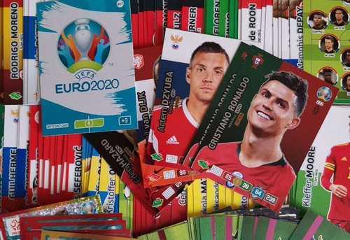 Карточки Euro 2020. (Adrenalyn XL Panini)