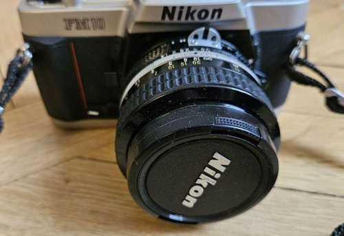Плёночный фотоаппарат nikon fm10