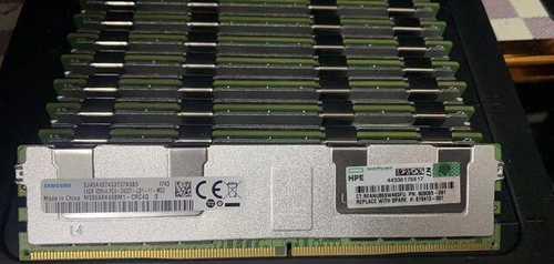 Серверная DDR4 Samsung 2400Mhz 64gb ecc HPE 809085
