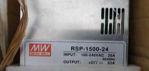 Блок питания Mean Well RSP-1500-24