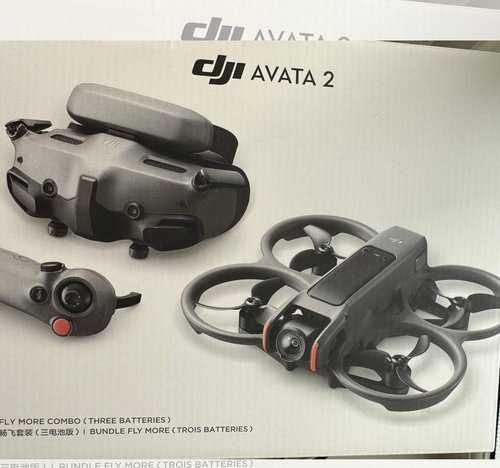 Dji Avata 2 Fly More Combo (3 батареи)