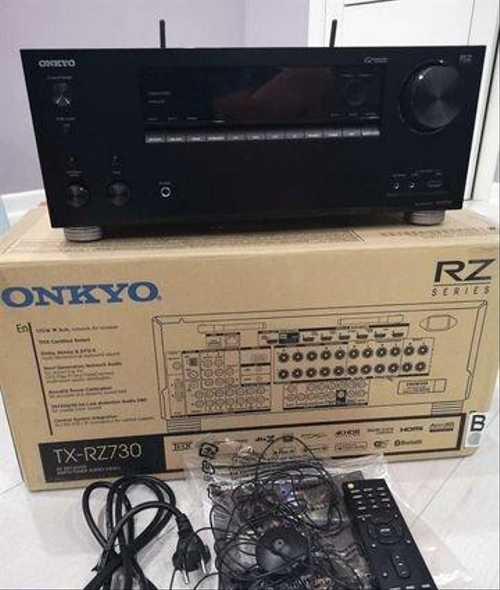 Топовый 4k ресивер onkyo tx-rz 730 Atmos,Bluetooth