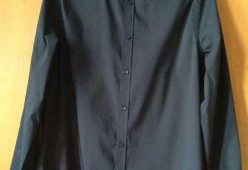 Черная мужская рубашка - 48 размер