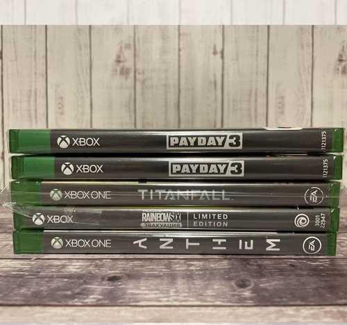 Игры на xbox one диски новые