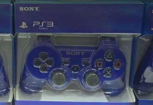 Синий геймпад Sony Playstation 3 PS3 беспроводной