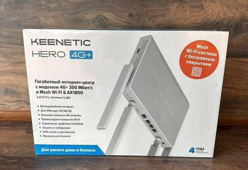 Wi-Fi роутер Keenetic Hero 4G+ (KN-2311) Новый