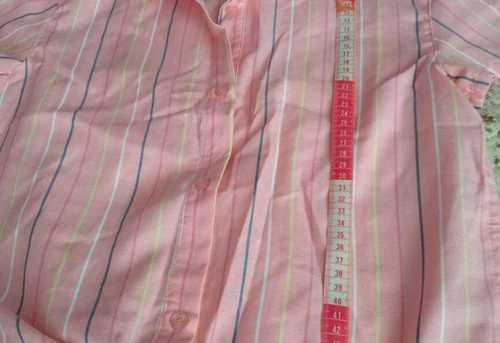 Рубашка, блузка школьная для девочки 152 рост