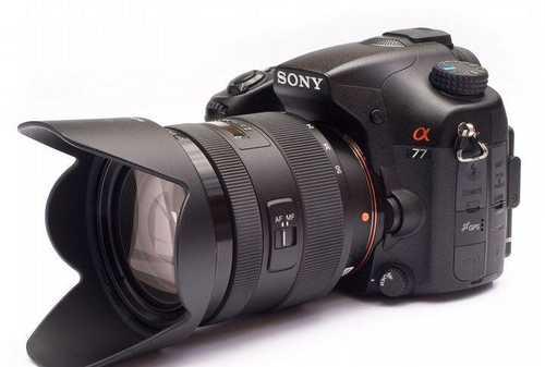 Sony A77(16-50mm f2.8+Бленда) +Сумка+2гб+Доп/Акб+