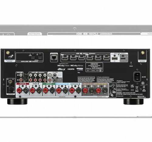 AV-ресивер Denon AVR-X2800H,черный