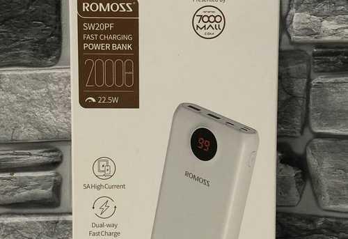 Портативный аккумулятор Romoss SW20PF