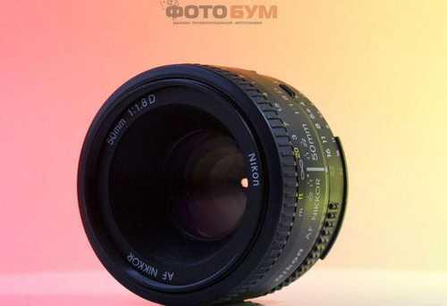 Объектив Nikon AF 50mm f1.8 D