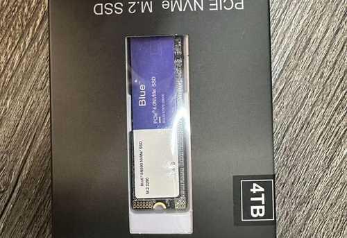 SSD wd Blue 4 Tb pcie. NVMe M2