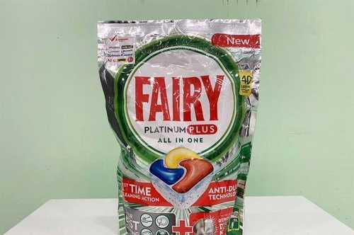 Капсулы для посудомоечных машин Fairy Platinum 40