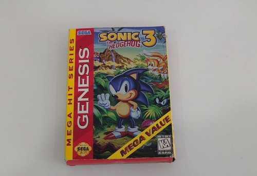 Sonic the Hedgehog 3 Genesis ntsc-U оригинал