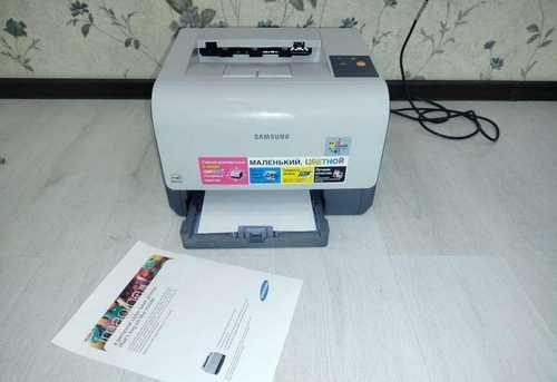 Цветной лазерный принтер CLP300 Samsung