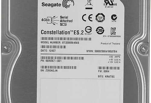 Жесткий диск Seagate Constellation ST32000645SS