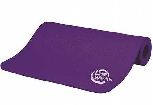 Коврик для йоги Lite Weights 5420LW фиолетовый