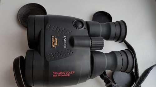 Бинокль Canon 18x50 IS IS All Weather