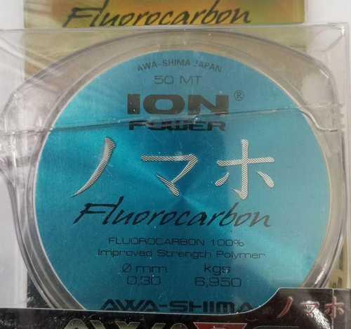 Awas ION power fluorocarbon 100% PRO-X 50м 0.35мм