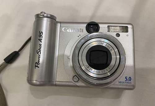 Фотоаппараты Canon Powershot A95 и sx120 is