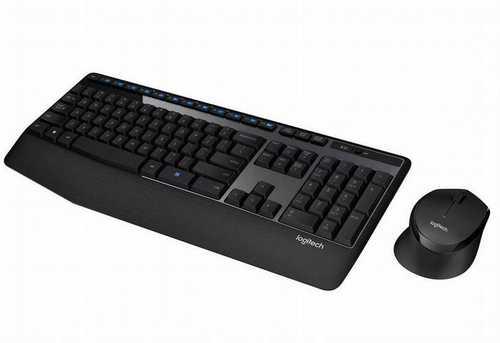 Беспроводная клавиатура и мышь logitech MK345